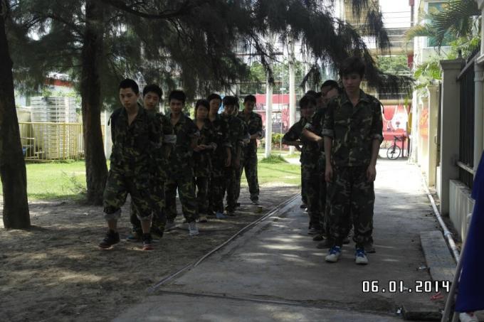 HongshengJi Elited Team Attend Military Training Course in June
