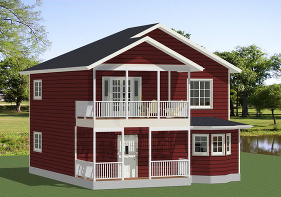 Movable Prefab Modular House By Galvanized Steel Frame Contemporary Style