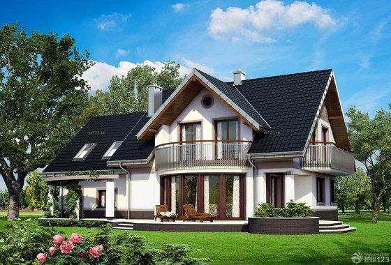 Lightweight Prefab Modular House Light Gauge Steel Structure Villa ISO9001