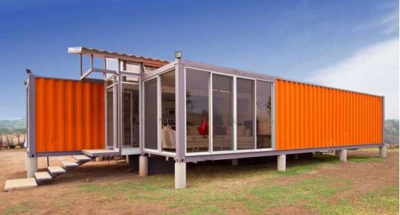 El contenedor de almacenamiento pre construido modular del envío de cargo se dirige el estilo modificado para requisitos particulares