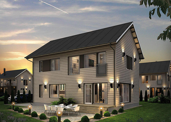 Heat Insulation Steel Frame Prefabricated Houses