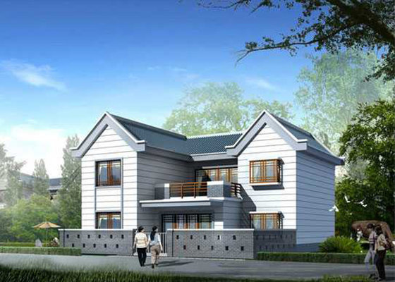 Prefabricated 	Light Steel Villa , Light Steel Frame Homes Easy Assembly  Tiny House