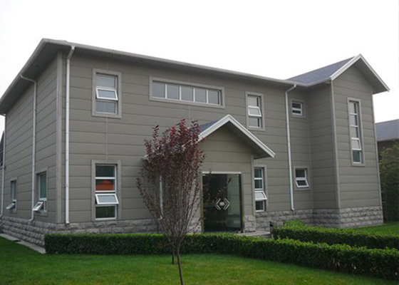 Environmentally   Light Steel Villa , Luxury Family Modern Steel Structure Homes