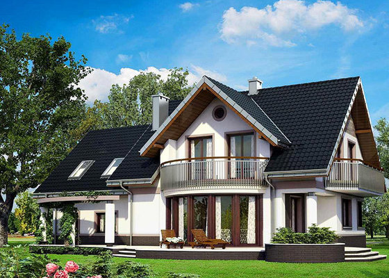Casas prefabricadas verdes portátiles modernas alto Effciency hecho en fábrica comercial