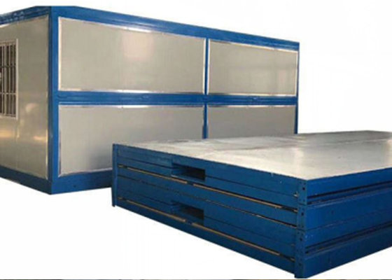 Modernes modulares vorfabrizierthaus, 2 Versandverpackungs-Haus-Licht und zuverlässiges