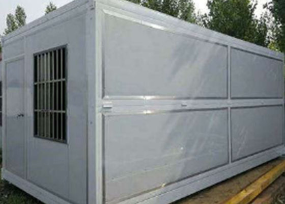Foldable Prefab Shipping Container Home Builders  Expandable  Safety Reliable Light Steel