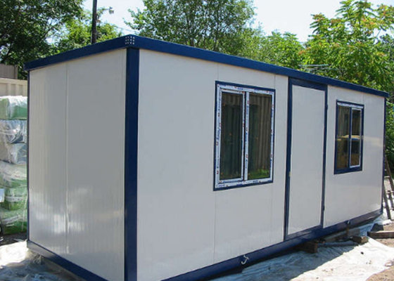 Modernes modulares vorfabrizierthaus, 2 Versandverpackungs-Haus-Licht und zuverlässiges