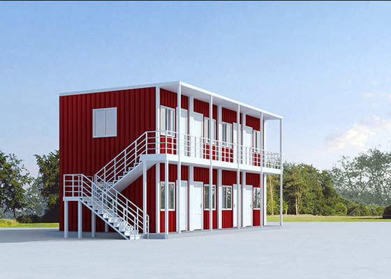 Casa prefabricada rápida de la casa del envase del edificio