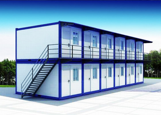 Stahlkonstruktions-Rahmen-moderner Versandverpackungs-Ausgangsportable für Ferienzentrum