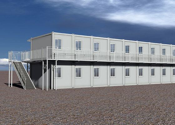 Foldable Green Prefab Houses ,  Fold Out  Flatpack  Ready Made Container House