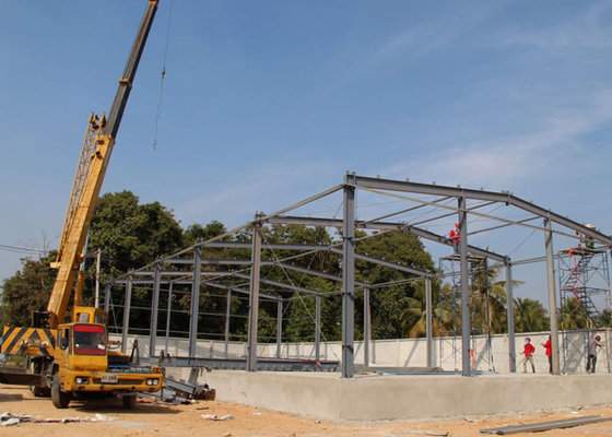 Perno prisionero vegetal del cultivo de la casa modular prefabricada contemporánea de la estructura simple