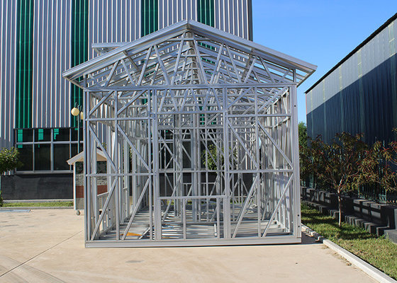 Perno prisionero vegetal del cultivo de la casa modular prefabricada contemporánea de la estructura simple