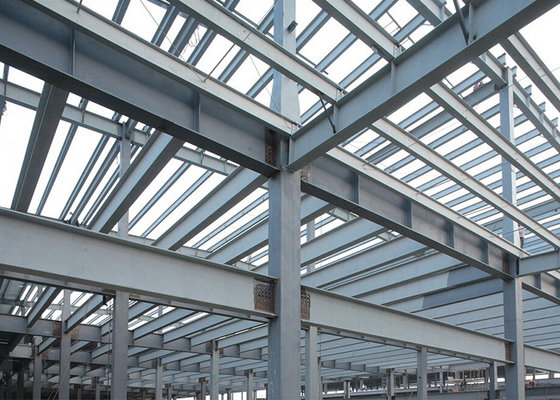 Commercial  Steel Frame Greenhouse galvanized  strong steel structure shade