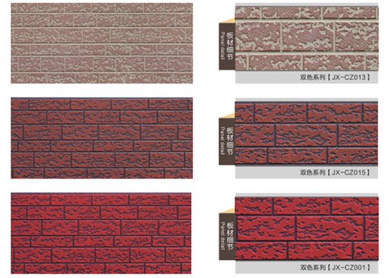 Architectural Exterior  Prefabricated Insulated Wall Panels Significant Energy Saving