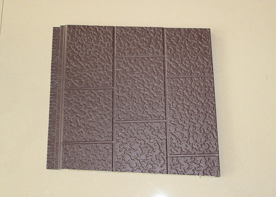 Los falsos paneles de pared exterior del ladrillo del apartadero decorativo termal para la estructura de acero