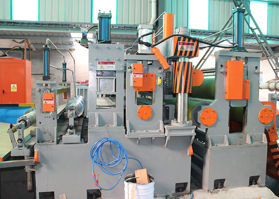 Prehab Color Coating Line , Aluminium Colour Coated Coils 700000Kcal Heating Install Power