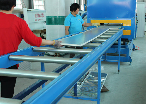 Prehab Color Coating Line , Aluminium Colour Coated Coils 700000Kcal Heating Install Power
