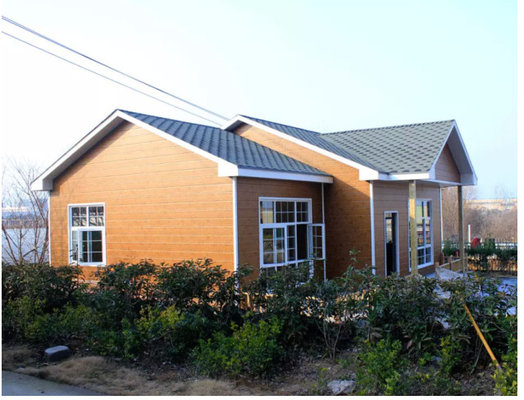 Lightweight Prefab Modular House Light Gauge Steel Structure Villa ISO9001