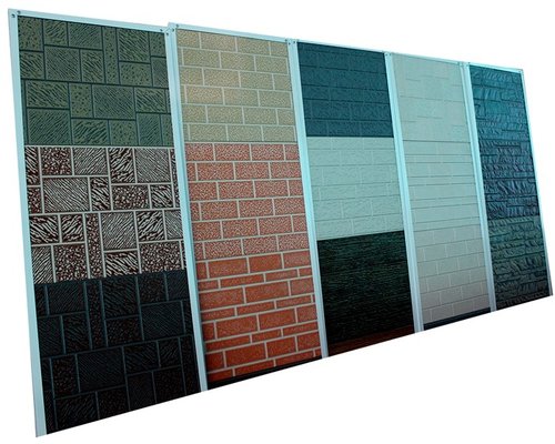 El panel de pared tallado metal durable de Sandwitch de la espuma de la PU con el tamaño de 3800x380x16m m