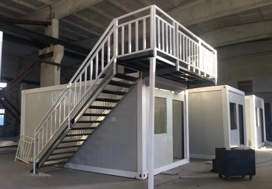 prefab galvanized steel container home with size 5.89x2.3x2.8m/ folding container house with any color