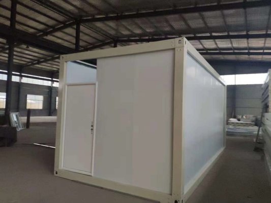prefab galvanized steel container home with size 5.89x2.3x2.8m/ folding container house with any color