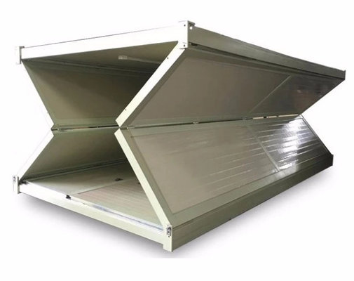 prefab galvanized steel container home with size 5.89x2.3x2.8m/ folding container house with any color