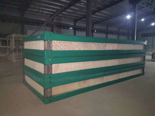 Hogares pre manufacturados del envase de la oficina, hogares prefabricados portátiles del contenedor para mercancías