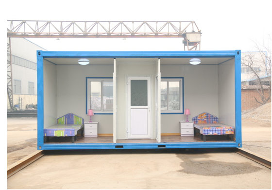 Transporte conveniente del envase del estilo europeo prefabricado hermoso moderno de la casa diverso