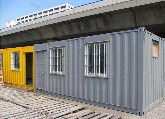 Casa modular hermosa del envase, casa modular de envío ISO9001 de los 20ft