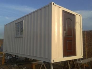 Aluminum Zinc Color Steel Sheet Container House Prefab Easily Installed And Transported