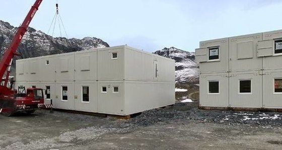 Aluminum Zinc Color Steel Sheet Container House Prefab Easily Installed And Transported