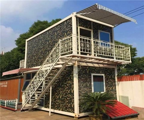 Easy Install Steel Frame House Prefab Light Steel Structure Container House
