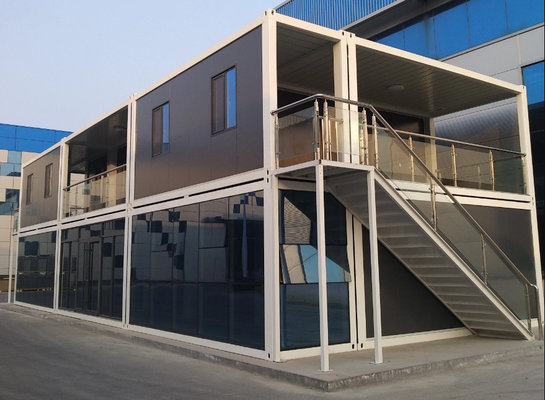 Easy Installation Galvanized Steel Modular Container House With Size 6m x2.4m x2.8m