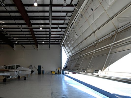 Sliding Door Anti Corrosion Steel Structure Hangar