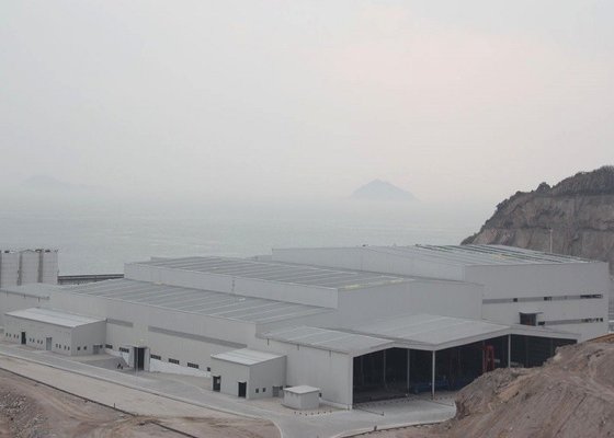 Heavy Steel Structure Workshop Prefabricated Multiple Span Design Anti Seismic