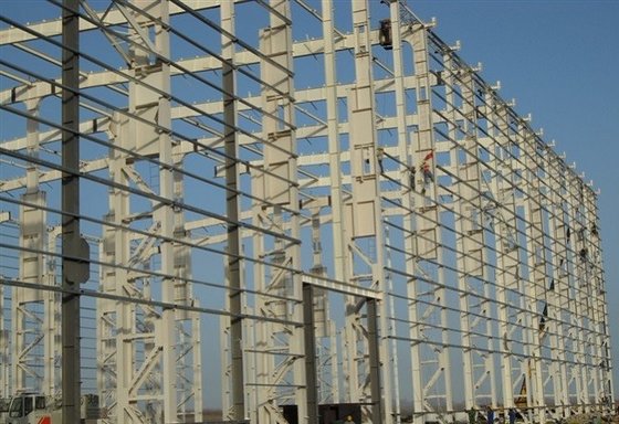 Commercial Steel Structure Workshop Prefabricated Metal Buildings Power Plant Shed