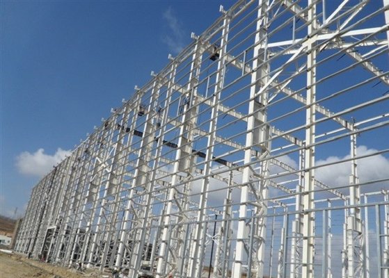 Commercial Steel Structure Workshop Prefabricated Metal Buildings Power Plant Shed