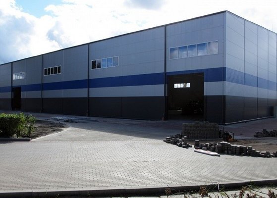 Movable Gabled Steel Structure Workshop Custom Metal Buildings Easy Erection