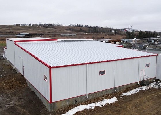 Irregular Shape Prefab Steel Structure Building For Workshop Earthquake Proof