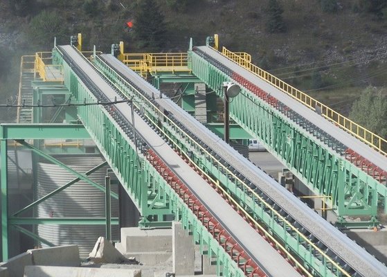 Prefabricated Industrial Steel Frame Buildings For Mineral Ore Processing ISO Approval