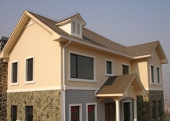 Large Steel Structure Villa Steel Steel Frame Modern House With ALC Wall Panel