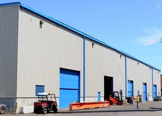 H Beam High Strength Steel Structure Warehouse For Processing Workshop