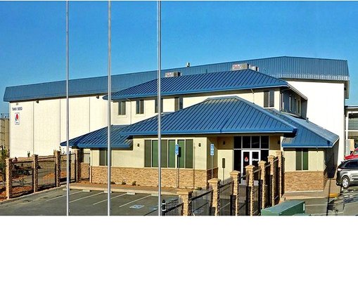 Energy Saving Steel Workshop Buildings / Seed Processing Insulated Metal Workshop