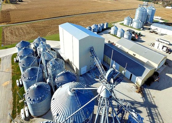 Seed Processing High Rise Industrial Steel Frame Buildings Corrosion Protection