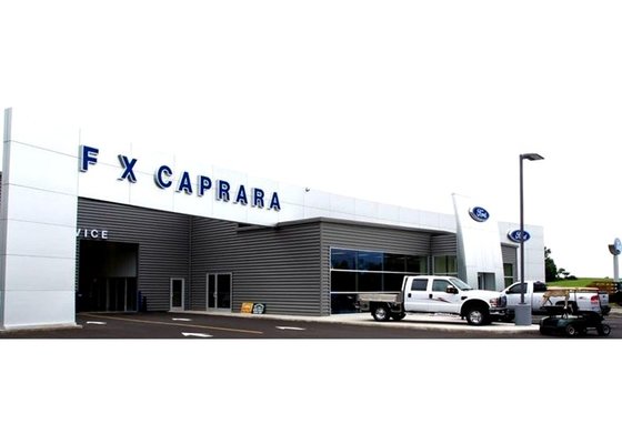 Ford Auto Dealership Steel Structure Workshop Stable With Facade Entrance