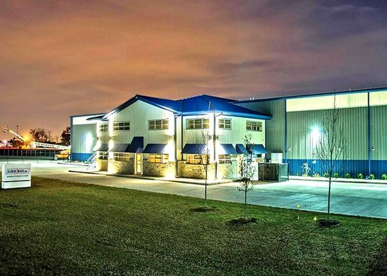 High Rise H - Section Framed Premade Steel Buildings / Steel Workshop Buildings