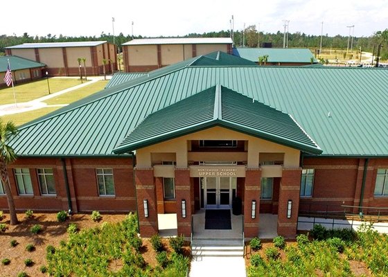 Corrugated Roof Sheets Prefab Steel Structure Building H Beam Supported CE Certified