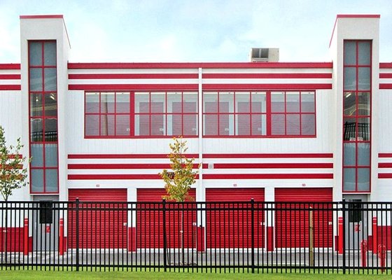 Hot Rolled Steel Metal Warehouse Buildings For Storage Complex Function