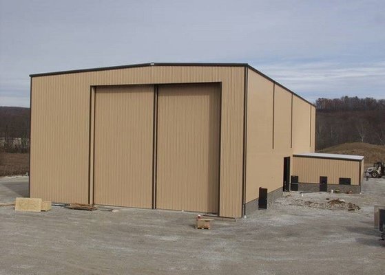 Class 10 Seismic Insulation Galvanized Steel Structure Plant