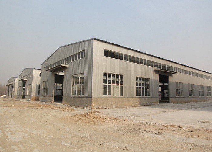 Ready Made Steel Structure Workshop Beautiful Appearance ISO SGS Approved